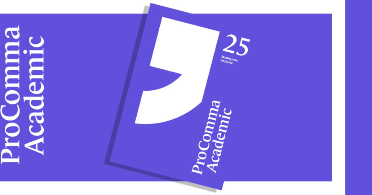 Strateginen viestintä (2025) - ProCom – Viestinnän ammattilaiset ry